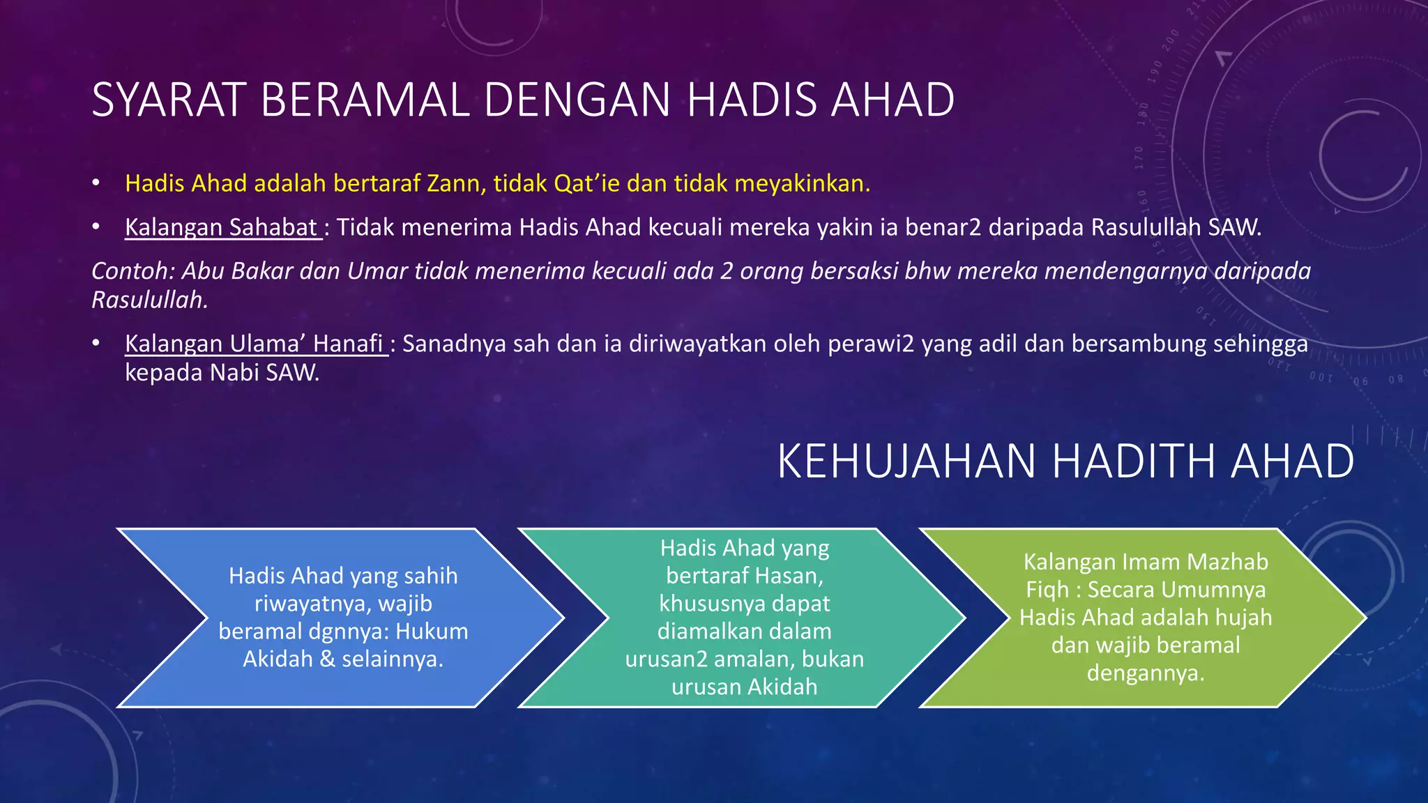 Ulum Hadis: Klasifikasi Hadis | PPTX