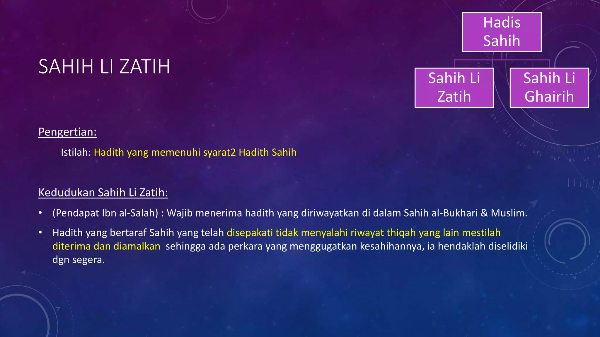 Ulum Hadis: Klasifikasi Hadis | PPTX