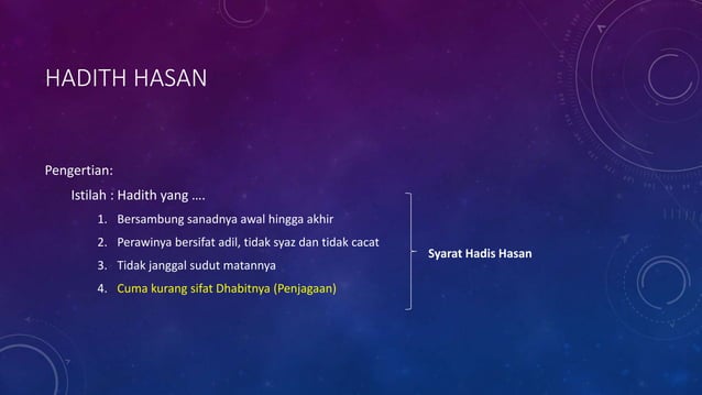 Ulum Hadis: Klasifikasi Hadis | PPTX