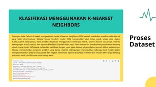 Klasifikasi pada Prediksi Risiko Penyakit Kardiovaskular Menggunakan ...