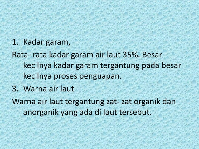 Klasifikasi laut 2 | PPT