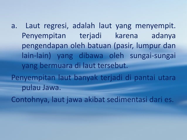 Klasifikasi laut 2 | PPT