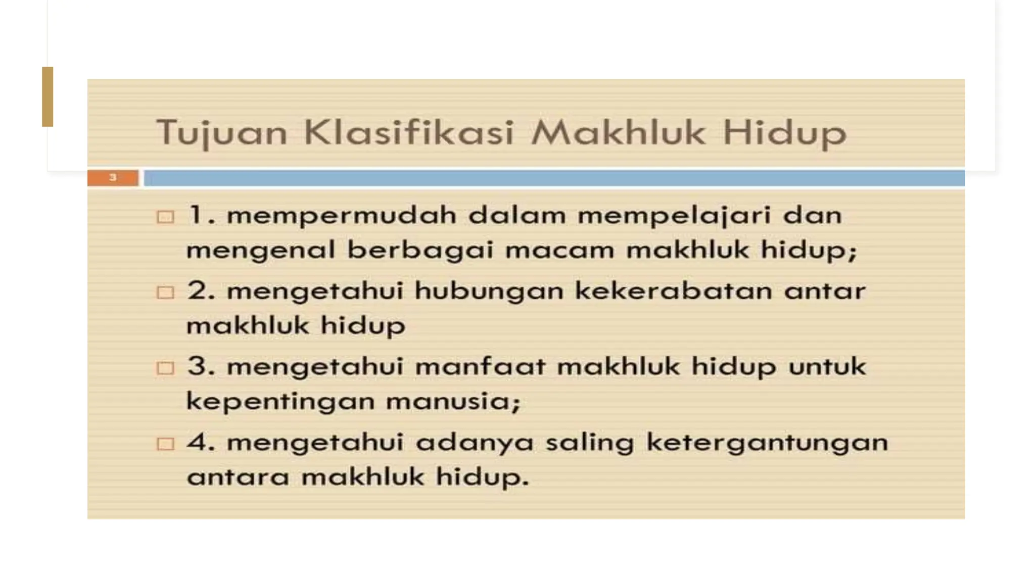 KLASIFIKASI MAKHLUK HIDUP KELAS 7 SEMS 2 | PPTX
