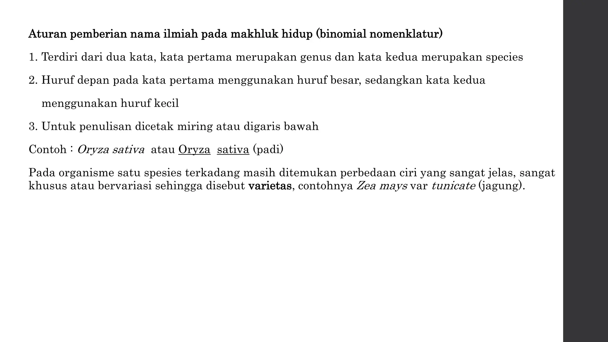KLASIFIKASI MAKHLUK HIDUP kelas 7 kurikulum merdeka | PPTX