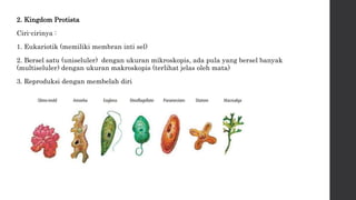 KLASIFIKASI MAKHLUK HIDUP kelas 7 kurikulum merdeka | PPTX
