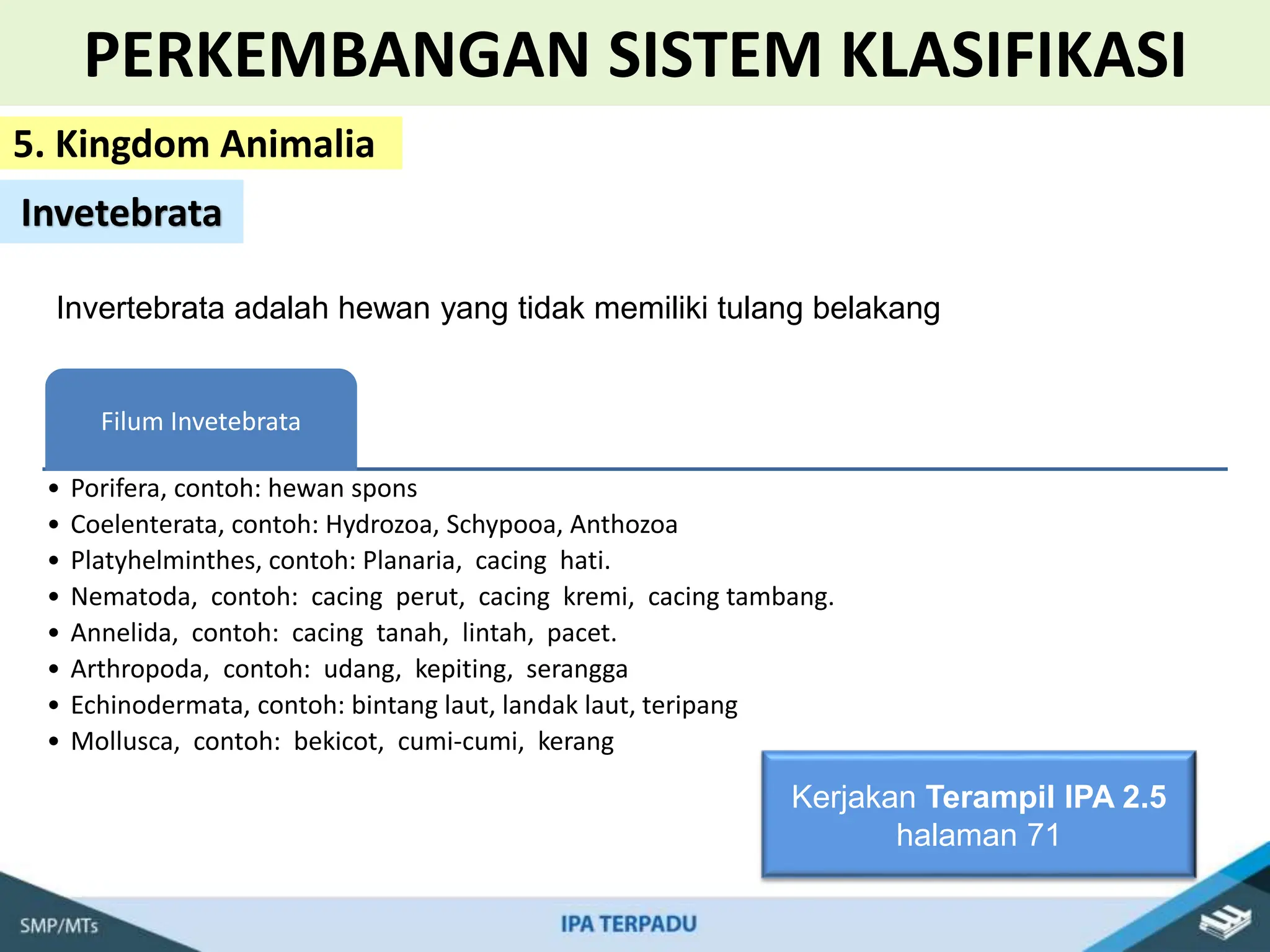 Klasifikasi Makhluk Hidup Kelas VII Kumer.ppt
