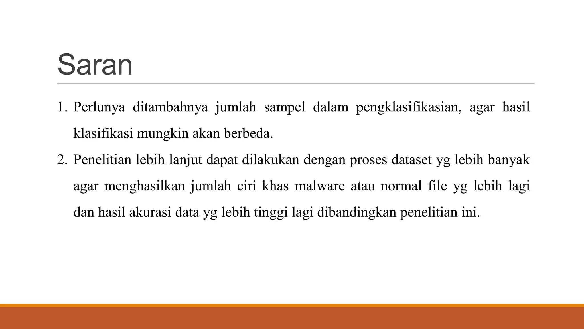 Klasifikasi Malware Trojan Ransomware Dengan Algoritma Support Vector Machine (SVM) | PPT | Free ...