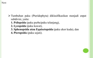 Klasifikasi Pteridophyta.pptx
