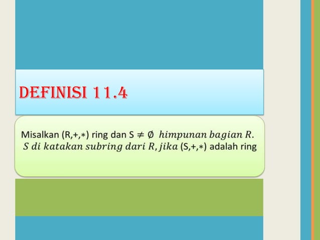 Klasifikasi ring 2 | PPTX