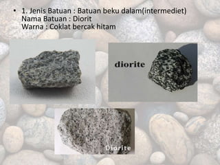 Klasifikasi struktur batuan beku | PPTX