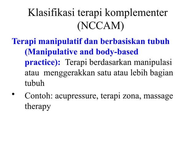Klasifikasi Terapi Komplementer dalam keperawatan.pptx