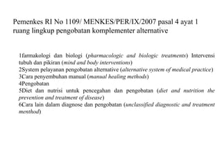 Klasifikasi Terapi Komplementer dalam keperawatan.pptx