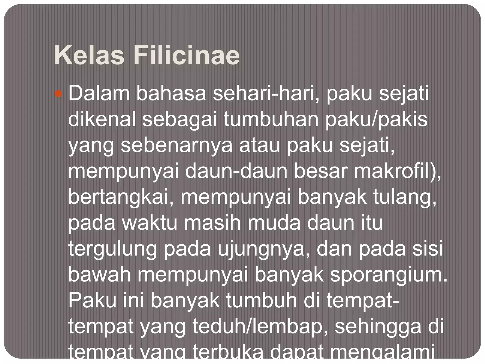 Klasifikasi tumbuhan | PPTX