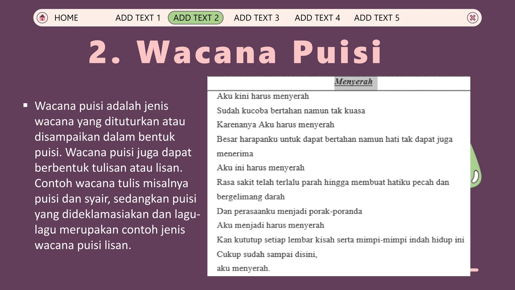 klasifikasi wacana berdasarkan penutur dan sifat.pptx