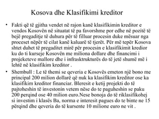 Klasifikimi kreditor 7 | PPT