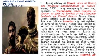 Klasikal na kabihasnan ng greece at rome | PPTX