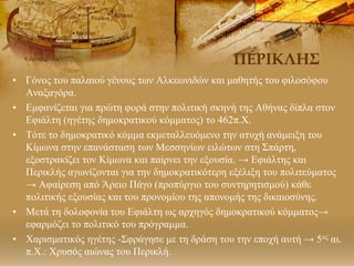 Κλασική Εποχή: Ο "Χρυσός Αιώνας" του Περικλή (5ος αι. π.Χ.) | PPSX