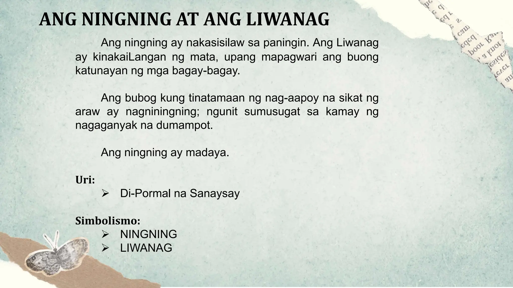 Mga Klasikong Sanaysay: Liham sa mga Kadalagahan ng Malolos, Bulacan | PPTX