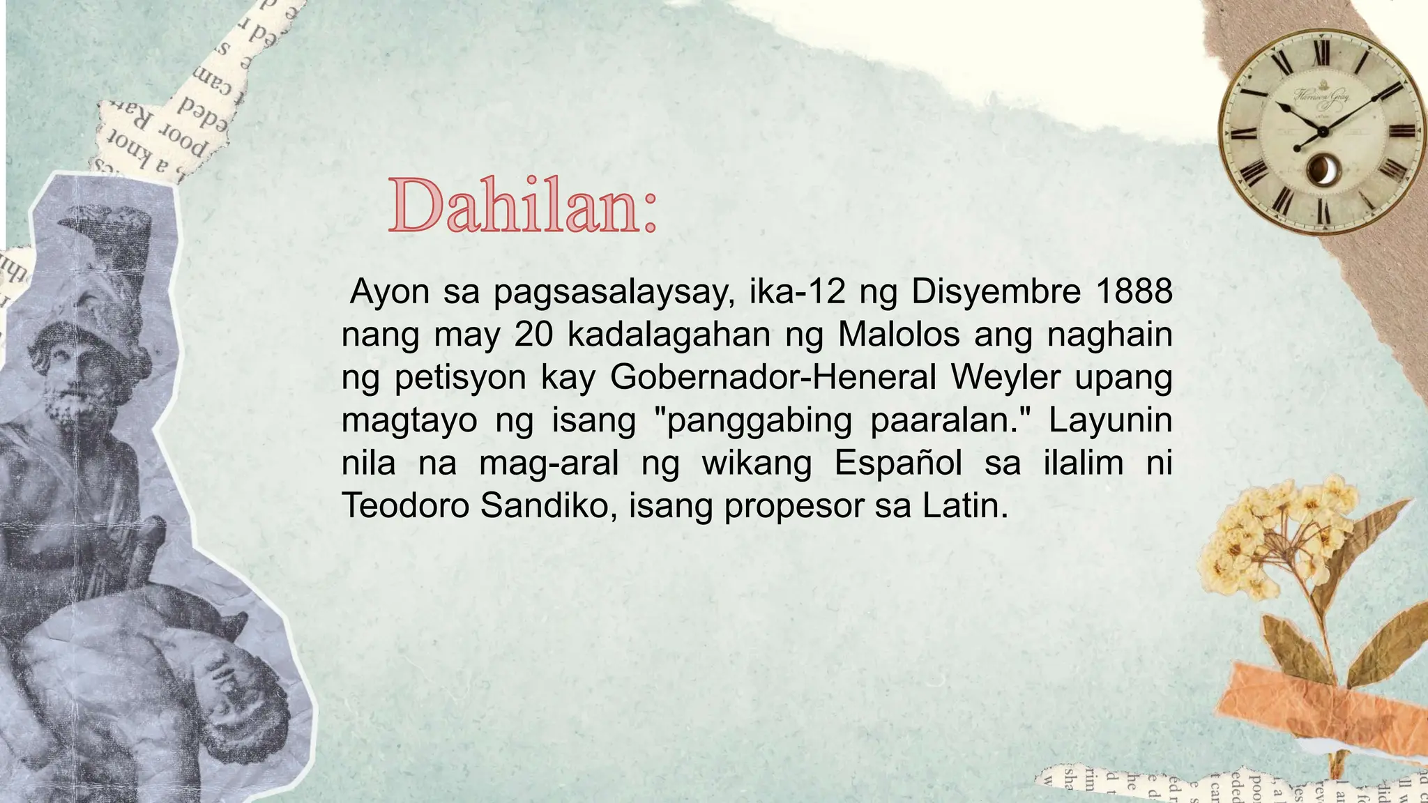 Mga Klasikong Sanaysay: Liham sa mga Kadalagahan ng Malolos, Bulacan | PPTX