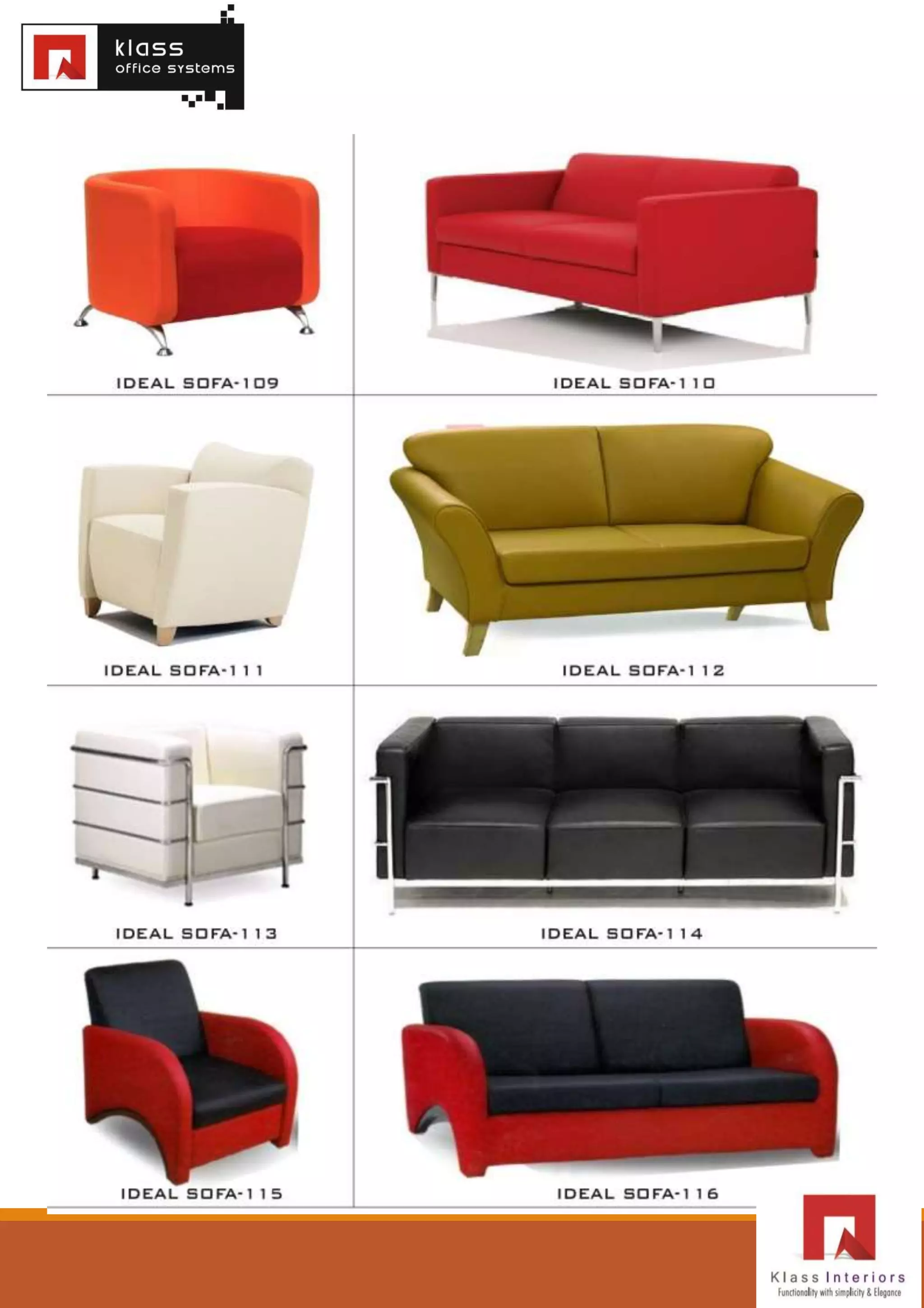 Klass ideal seating systems 2020. | PPTX