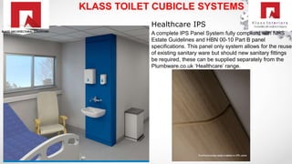 Klass toilet cubicle systems new design | PPTX