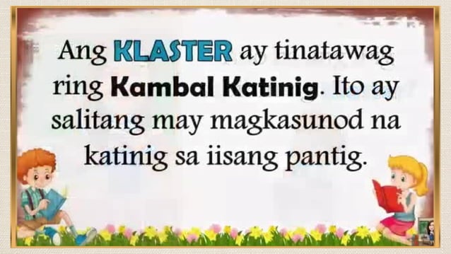 MGA SALITANG Klaster O KAMBAL KATINIG Ppt.pptx