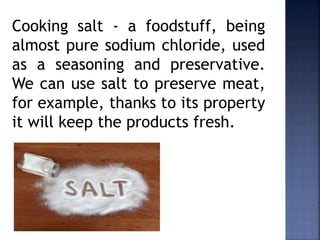 Chemistry around us by Group 1 | PPTX