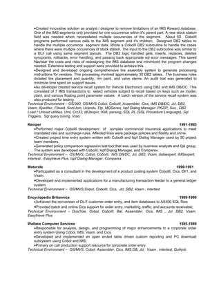 Klausing, Patrick Resume Consultant2 | DOC