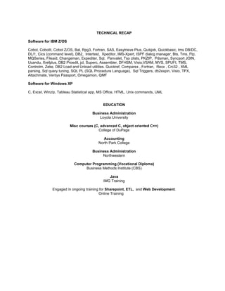 Klausing, Patrick Resume Consultant2 | DOC