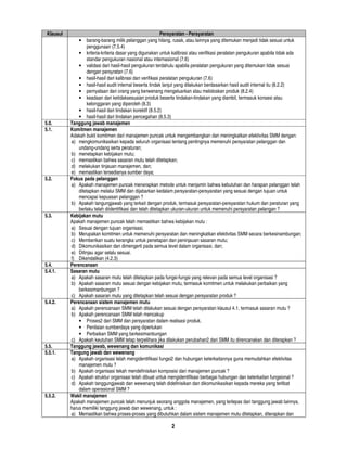 Klausul iso-9001-2008 | PDF