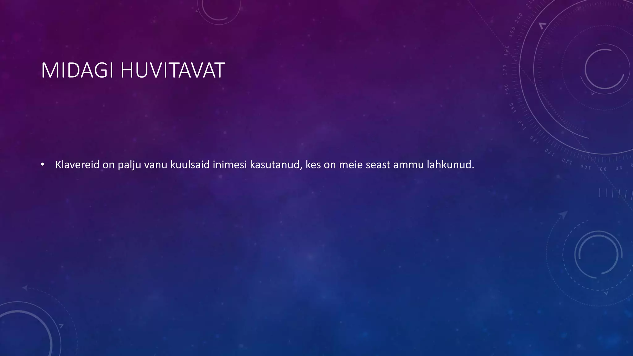 Klaver (heleri) | PPTX