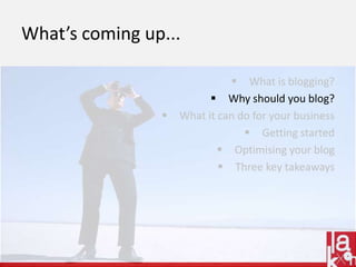 Klaxon on Blogging | PPTX | Internet | Computing