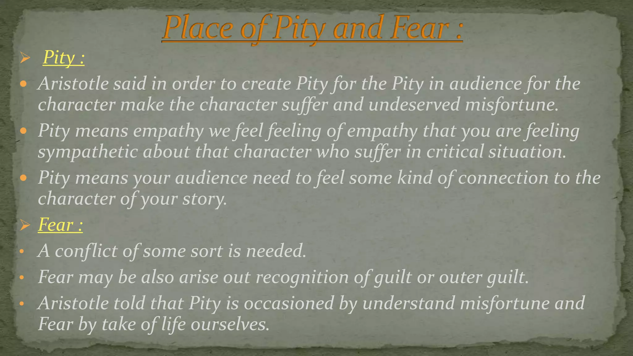 Theory of catharsis | PPT