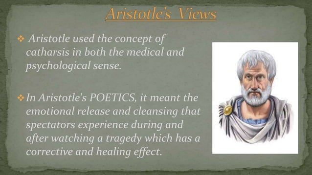 Theory of catharsis | PPT