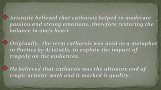Theory of catharsis | PPT