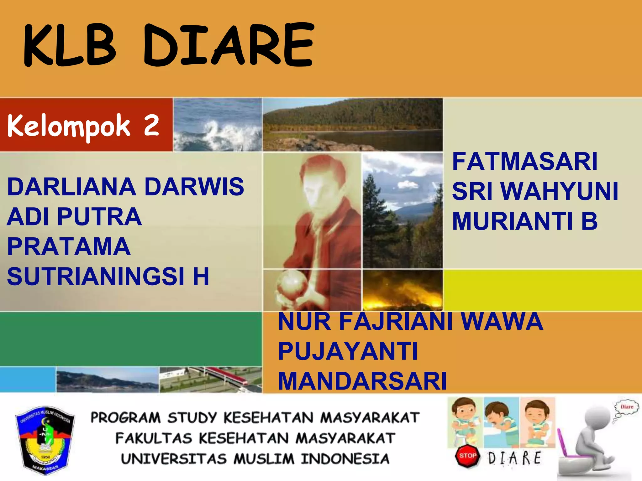 Klb diare kel 2 | PPTX