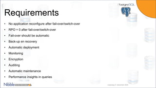 True Postgres High Availability Architecture with Industry Standard ...