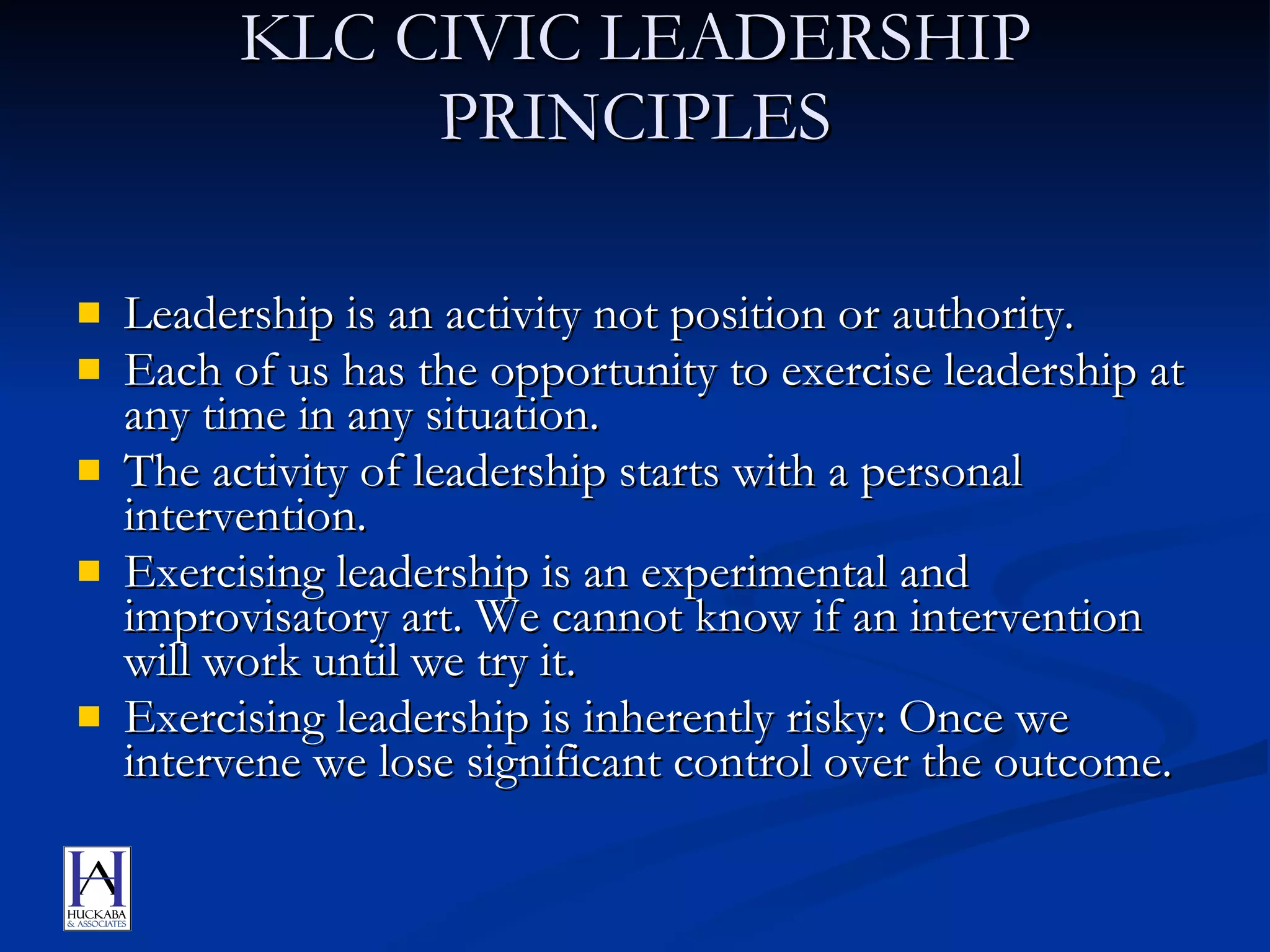 KLC Leadership Competencies | PPT