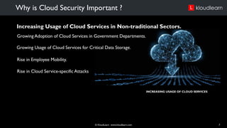 Cloud Security - Kloudlearn | PPT