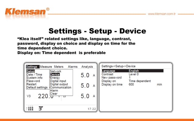 KLEA( ENERGY ANALYZER ) & ECRAS ( MULTIMETER ) -KLEMSAN ELECTRIC ...