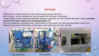 Machine Coolant Management & Trouble Shooting. | PPTX