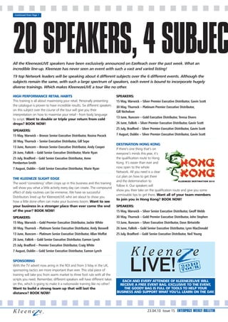 Kleeneze 2010 Ewb 15 | PDF