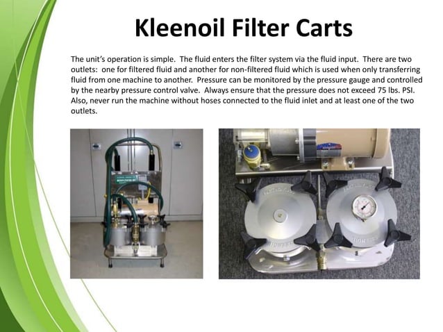 Kleenoil Bypass Filtration System Presentation | PPTX