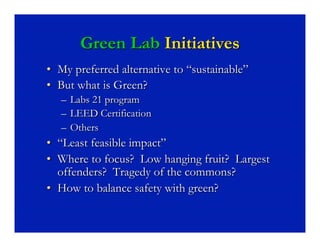 Klein Lab Vent | PPT