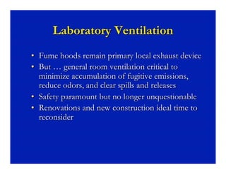 Klein Lab Vent | PPT