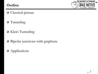 Klein Tunneling | PPT