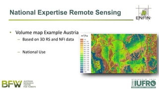 European National Forest Inventories and their potential for large scale monitoring and ...