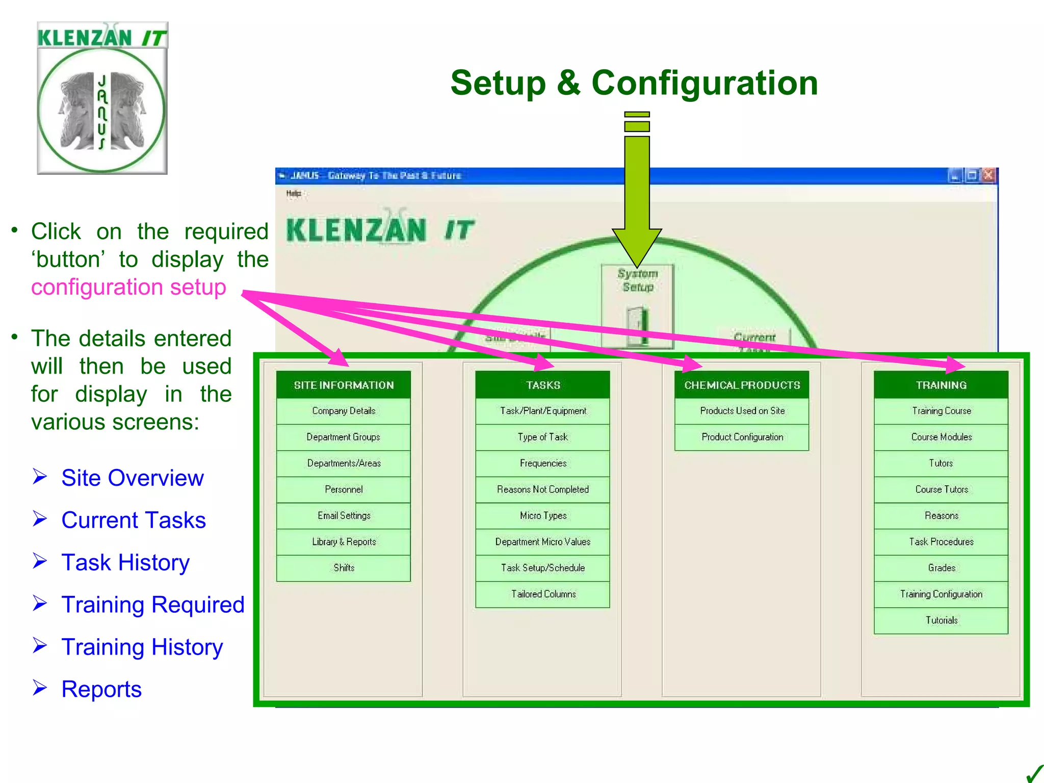Klenzan it [janus+wish+insite] | PPT