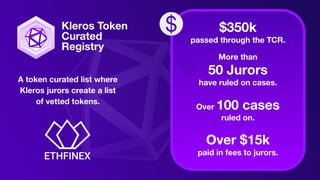 Kleros Slide Deck | PPT