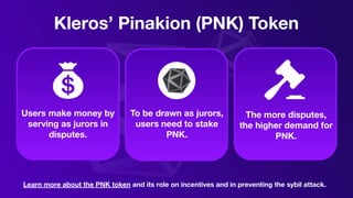 Kleros Slide Deck | PPT